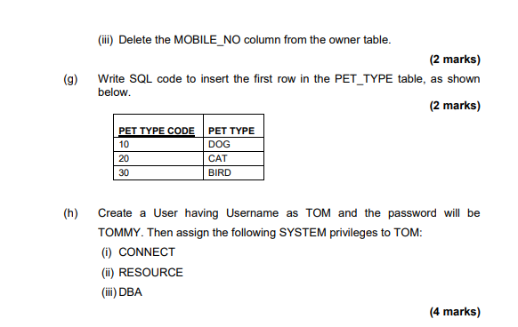 Solved QUESTION 1: (31 MARKS) This question refers to the | Chegg.com