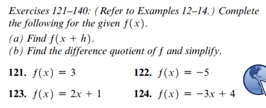 Solved Exercises 121-140: (Refer to Examples 12-14.) | Chegg.com