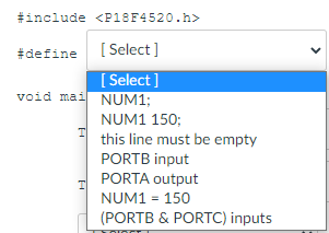 Solved Consider the following code. The code configures | Chegg.com