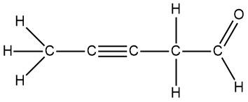 Solved Explain what happened to CH3CCCH2COH molecule If it | Chegg.com