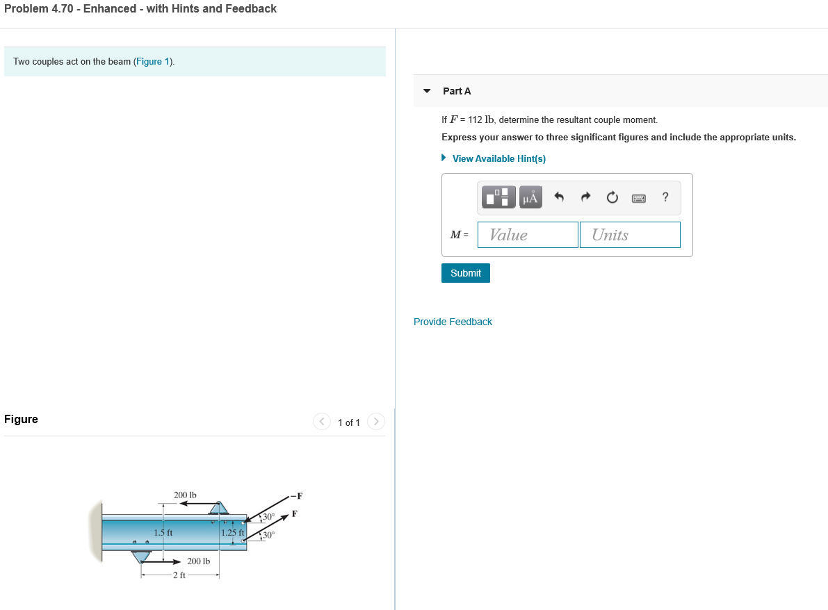 Solved Problem 4.70 - Enhanced - with Hints and Feedback Two | Chegg.com