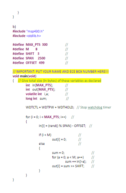 2) The MSP430 is a small, 16-bit microcontroller. The | Chegg.com