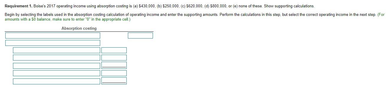 Solved E9-26 (similar to) Question Help Boise, Inc., planned | Chegg.com