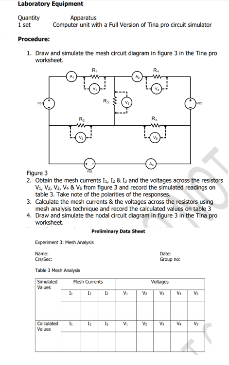Solved I need a solution for the mesh analysis so that I can | Chegg.com