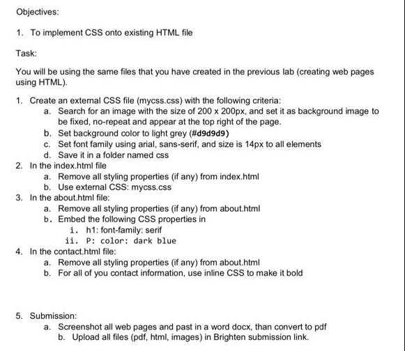 Previous Lab Answer: