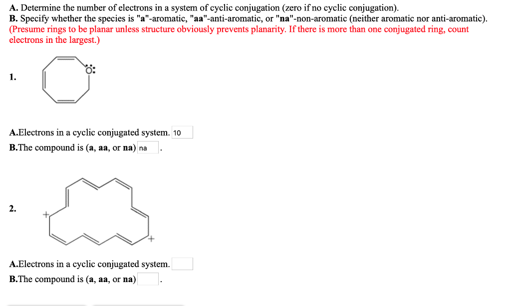 Solved A. Determine the number of electrons in a system of | Chegg.com