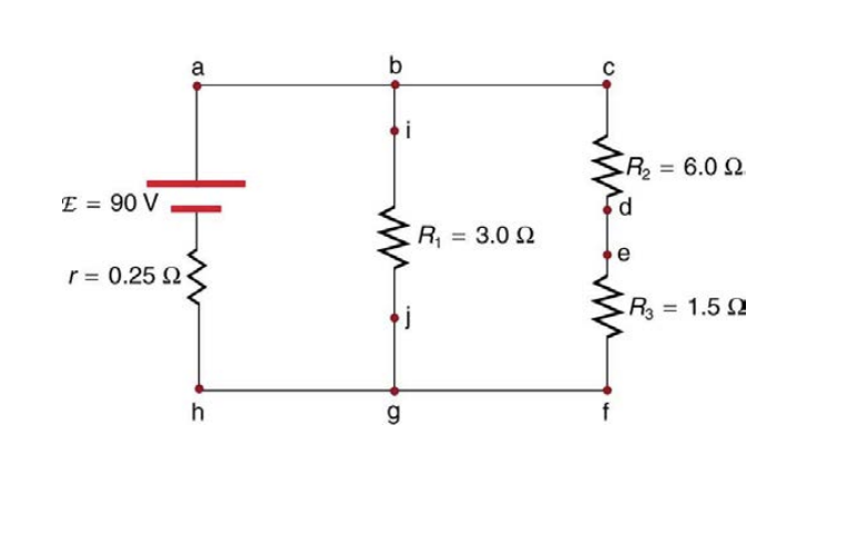 Solved Problem 6. Find the currents through R1, R2, and r, | Chegg.com