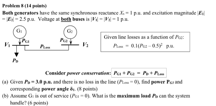 Solved Problem 8 (14 points) Both generators have the same | Chegg.com
