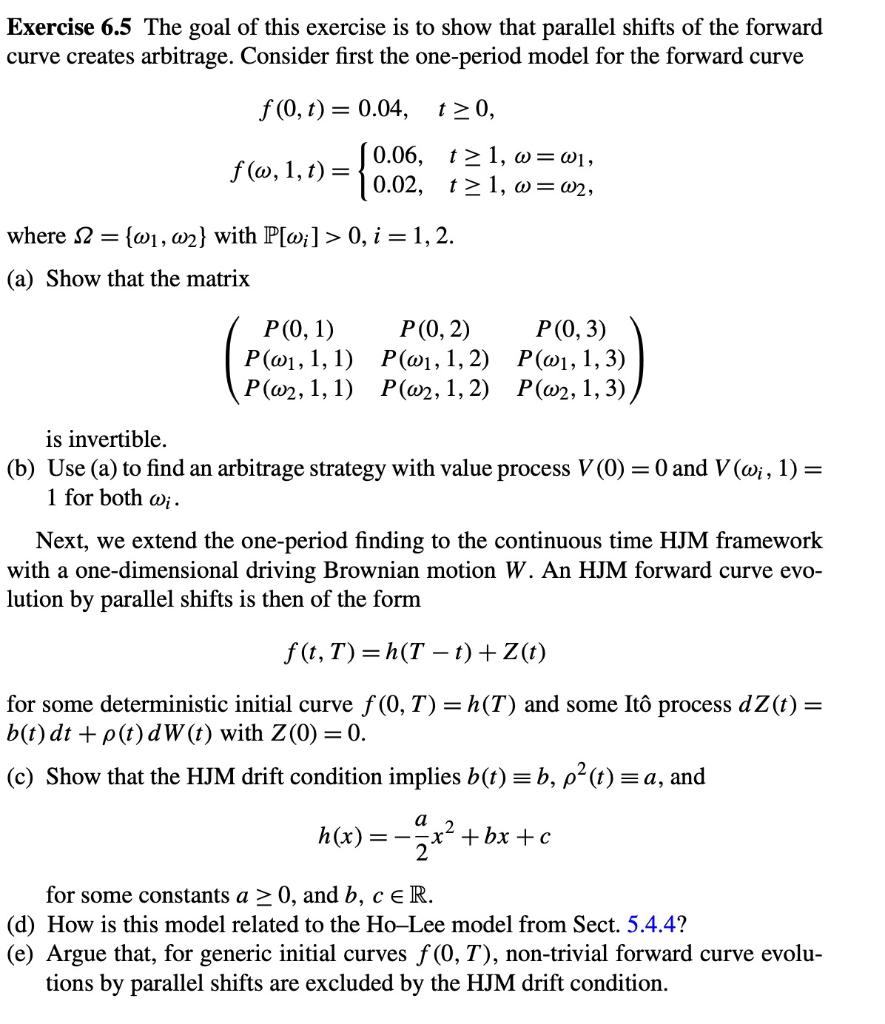 Solved Exercise 6.5 The goal of this exercise is to show | Chegg.com