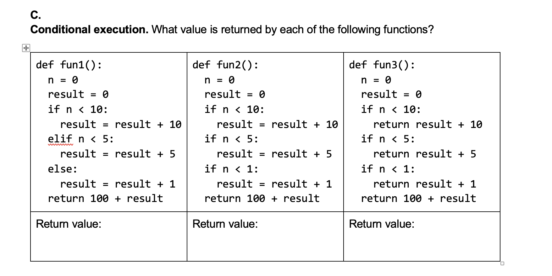 Solved 1 A. Conditional iteration. Tribbles reproduce at the | Chegg.com