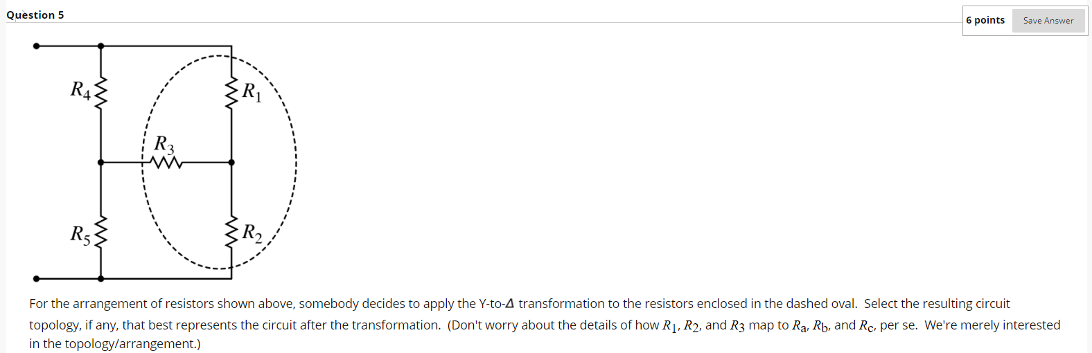 Solved For the arrangement of resistors shown above, | Chegg.com