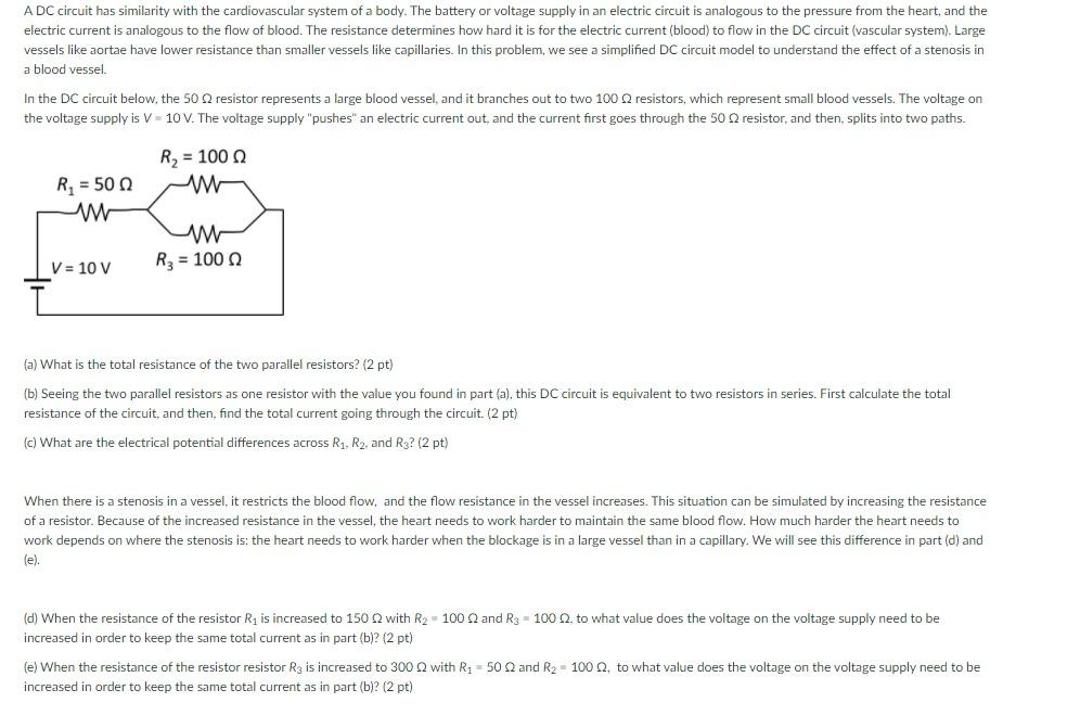 Solved ADC circuit has similarity with the cardiovascular | Chegg.com