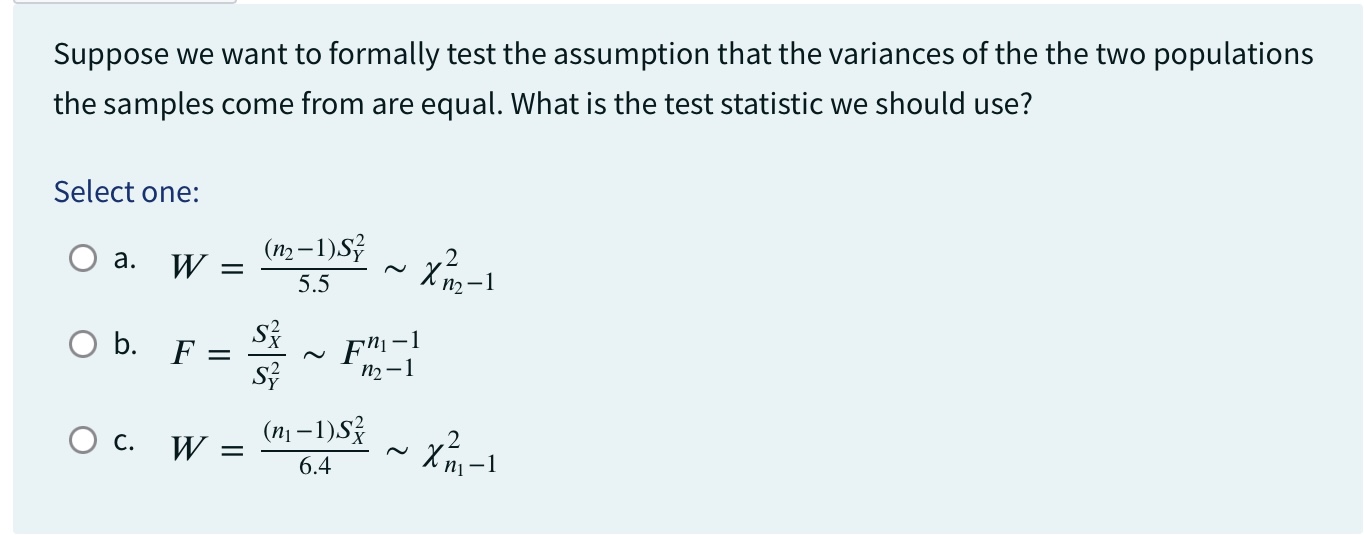 What is the observed value of the test statistic for | Chegg.com