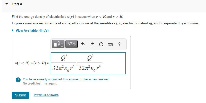 Solved A solid conducting sphere of radius R carries a | Chegg.com