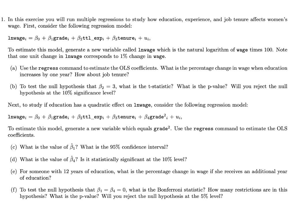 Solved Its In Supposed To Be Done In Stata Application Data