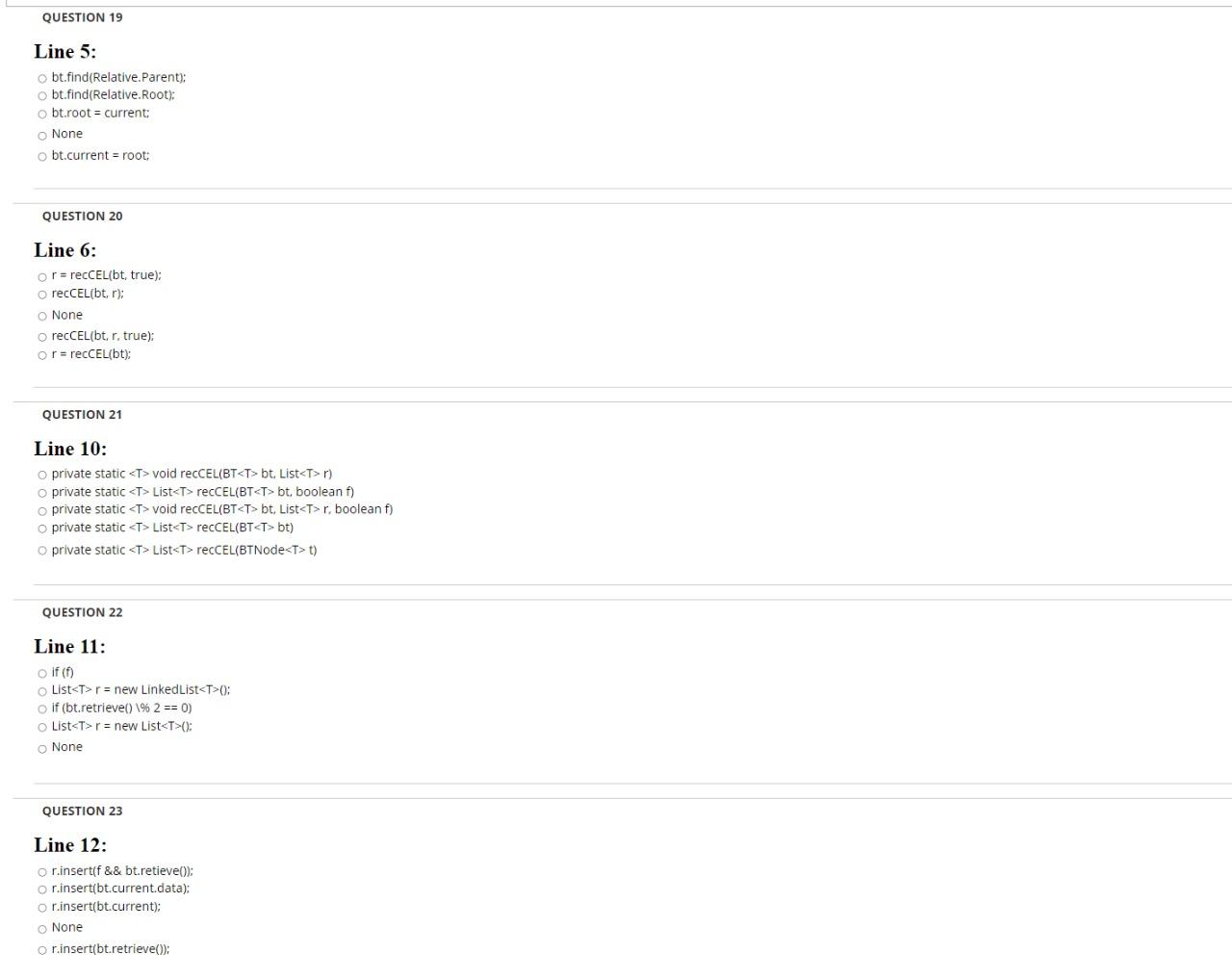 Solved Question 4 : Write the method public static List | Chegg.com