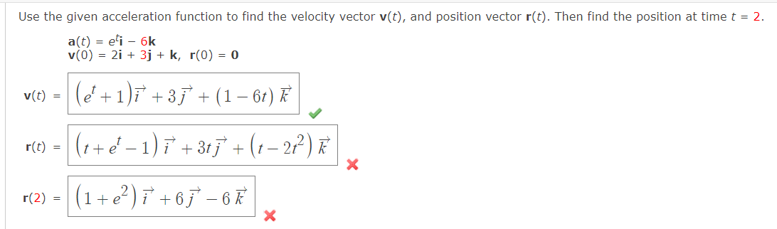 Solved Use the given acceleration function to find the | Chegg.com