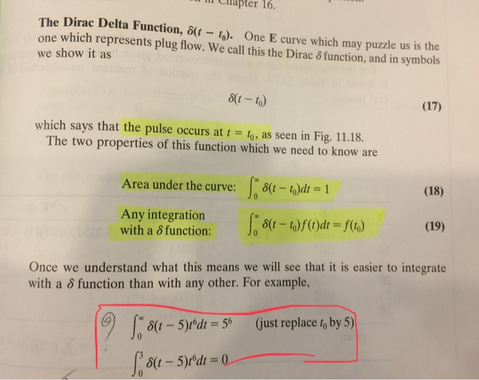 Solved Please explain how to integrate with the Dirac Delta | Chegg.com