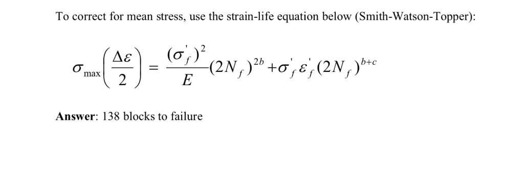 A notched part (2023-T3 Aluminum) is subjected to | Chegg.com