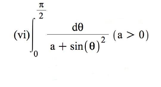 Solved Calculate those “real” integrals using the complex | Chegg.com