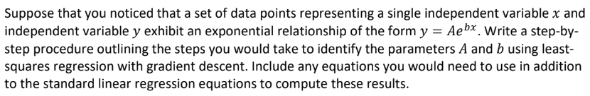Solved Suppose that you noticed that a set of data points | Chegg.com