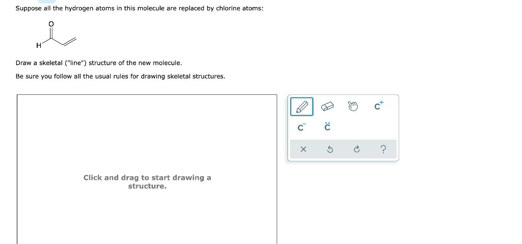 Solved Suppose All The Hydrogen Atoms In This Molecule Are