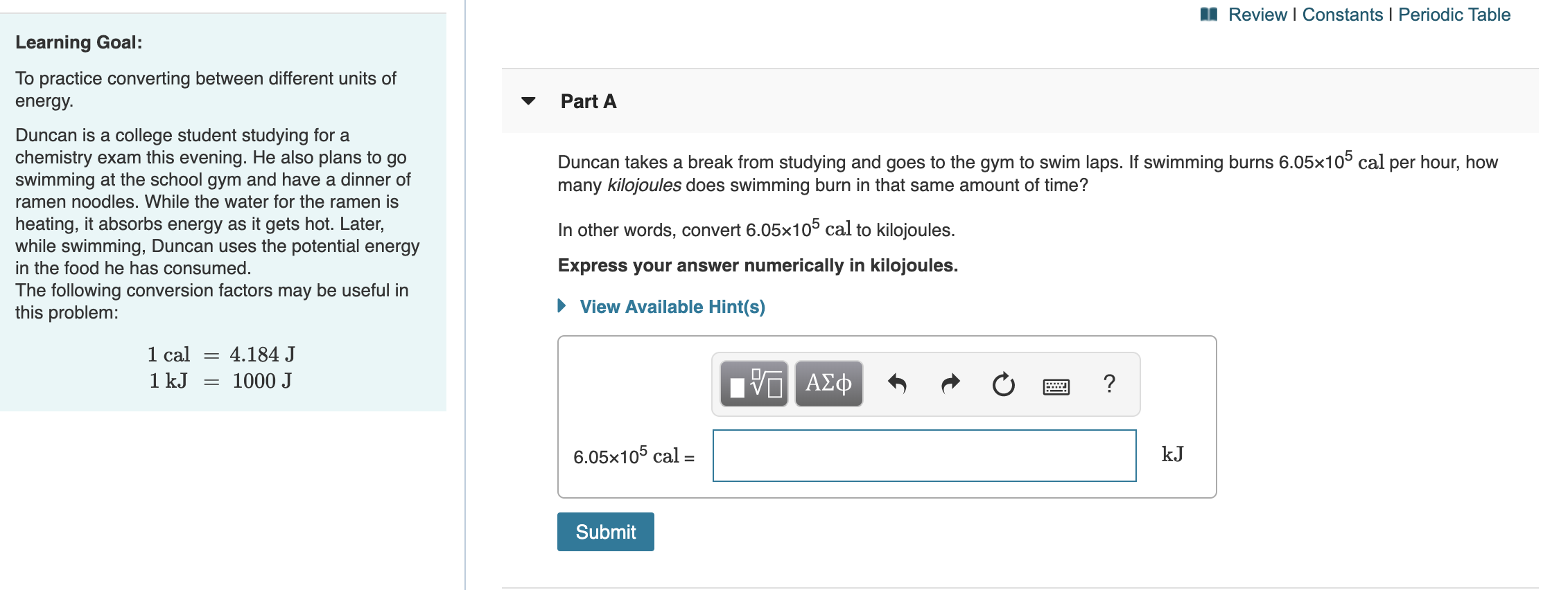 Solved: Review | Constants | Periodic Table Part A Learnin... | Chegg.com