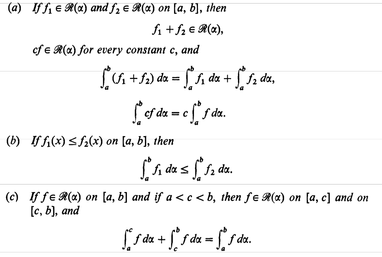 Solved (a) If f1∈R(α) and f2∈R(α) on [a,b], then f1+f2∈R(α), | Chegg.com