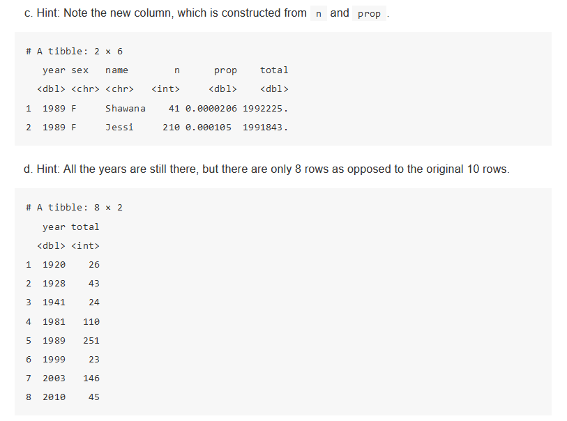 Solved Problem 1 (Easy): Here is a random subset of the data | Chegg.com