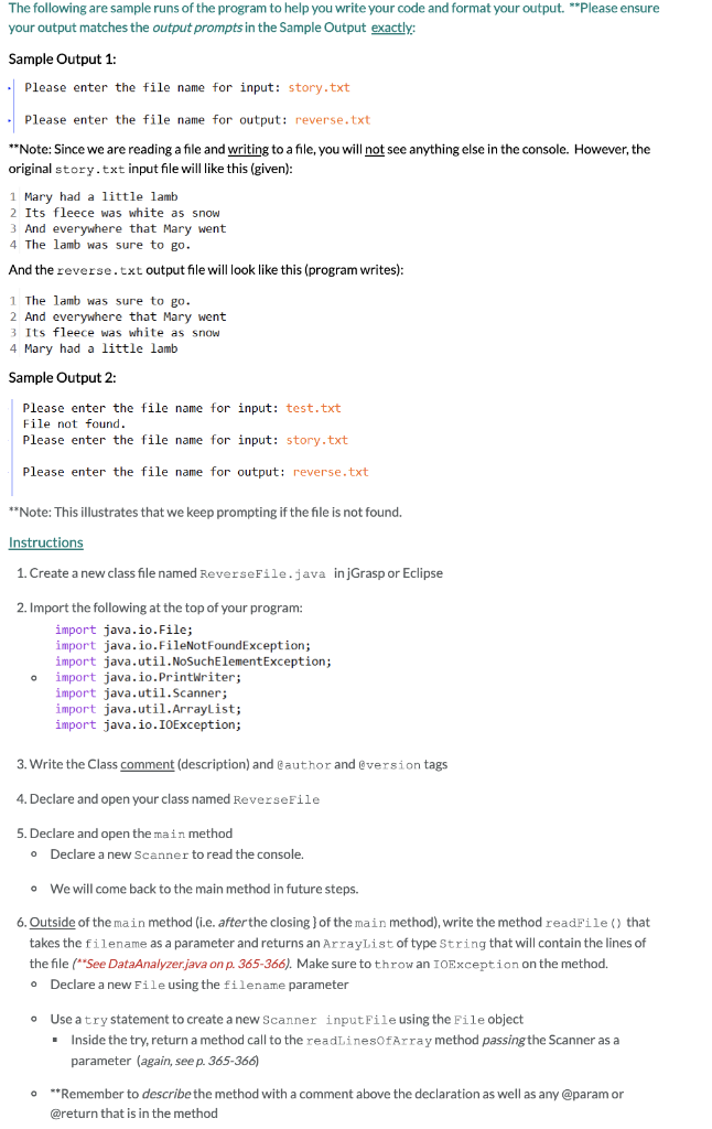 Solved The following are sample runs of the program to help | Chegg.com