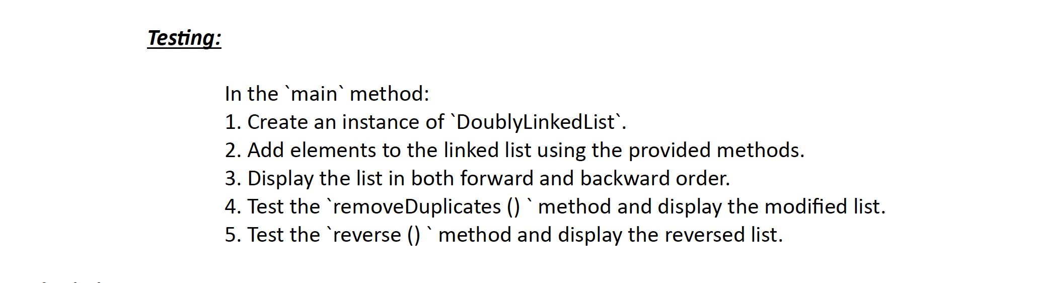 Solved You Are Given A Doubly Linked List Of Integers