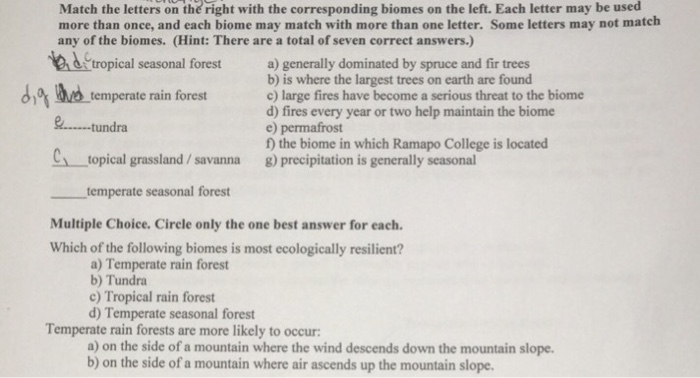 Solved Match the letters on the right with the corresponding | Chegg.com