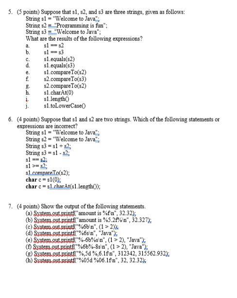 Solved b) Which of the following are correct literals for | Chegg.com