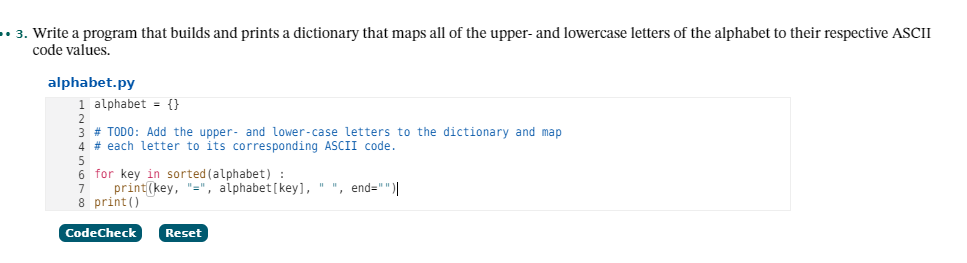 Solved • 3. Write a program that builds and prints a | Chegg.com