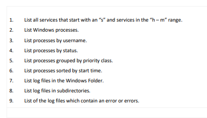 Solved Provide the cmdlet syntax used The captured screen | Chegg.com