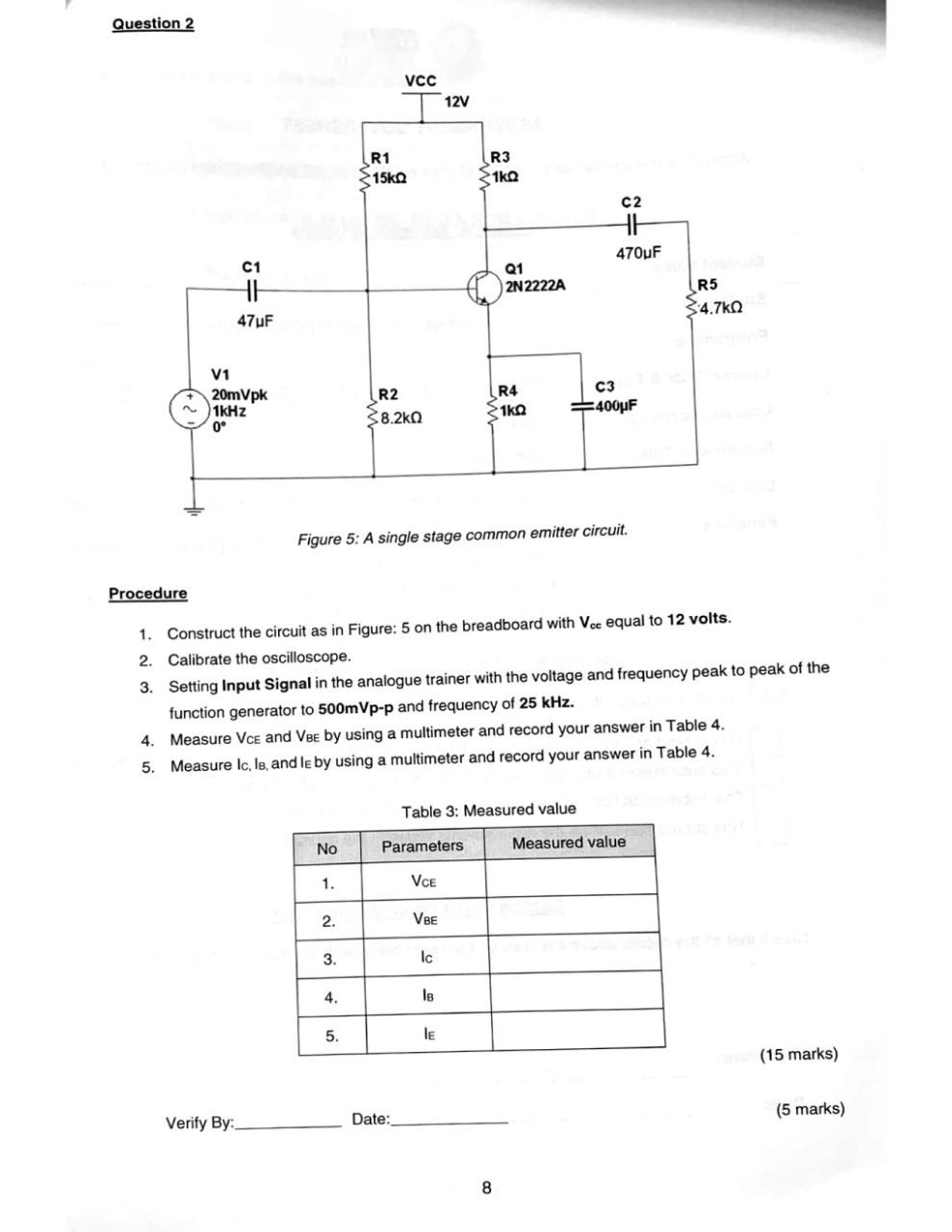 Solved Question : Create the circuit by given Figure 5 | Chegg.com