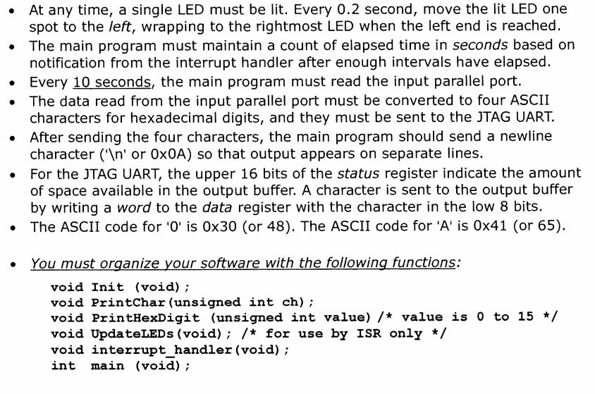 A system-on-a-chip FPGA hardware configuration has | Chegg.com