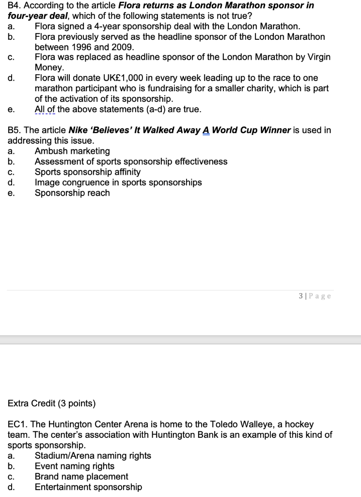 Solved B4. According to the article Flora returns as London | Chegg.com