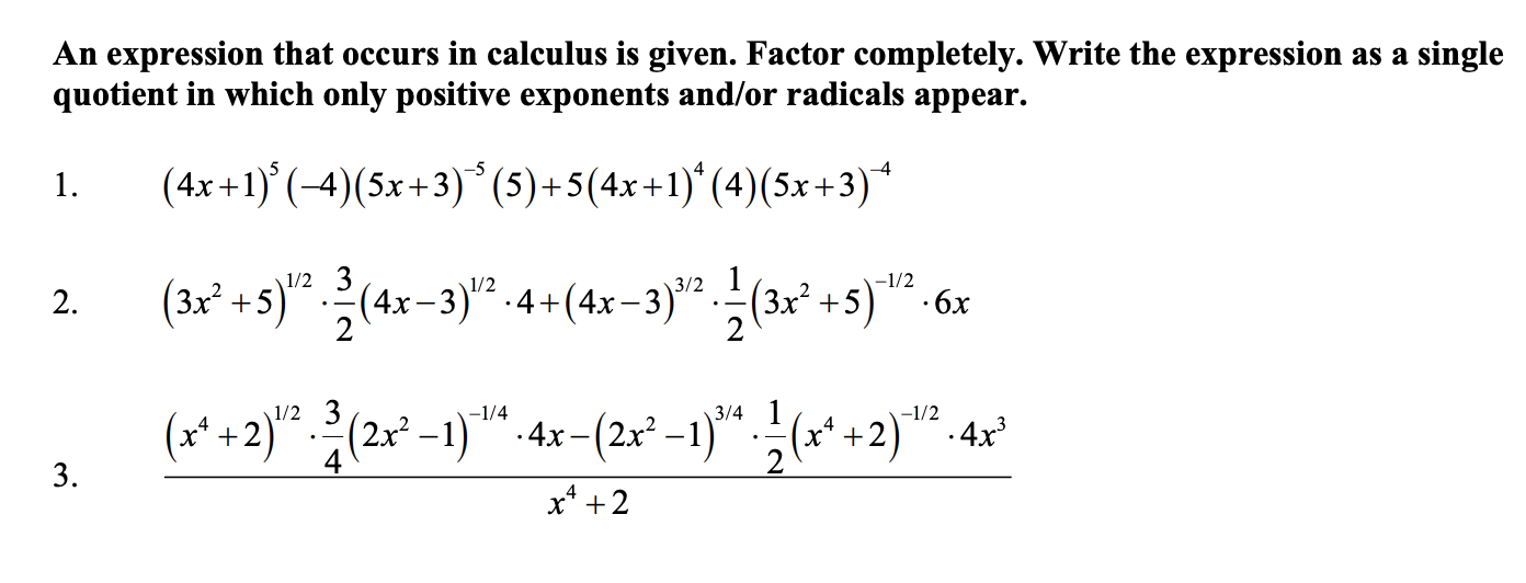 Solved An expression that occurs in calculus is given. | Chegg.com