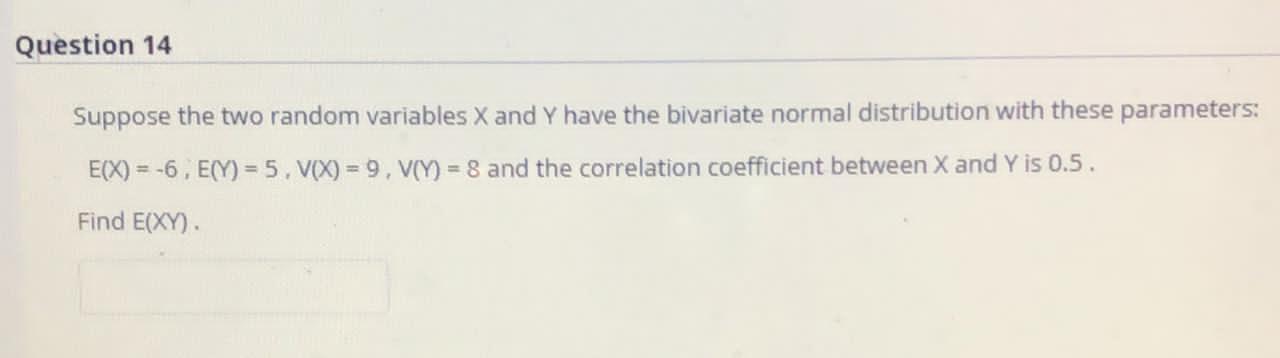 Solved Question 15 Suppose the trinomial distribution | Chegg.com