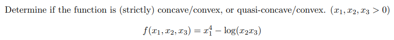 Solved Determine if the function is (strictly) | Chegg.com