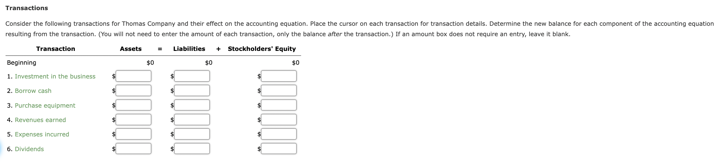 Solved Mastery Problem: Introduction to Accounting and | Chegg.com
