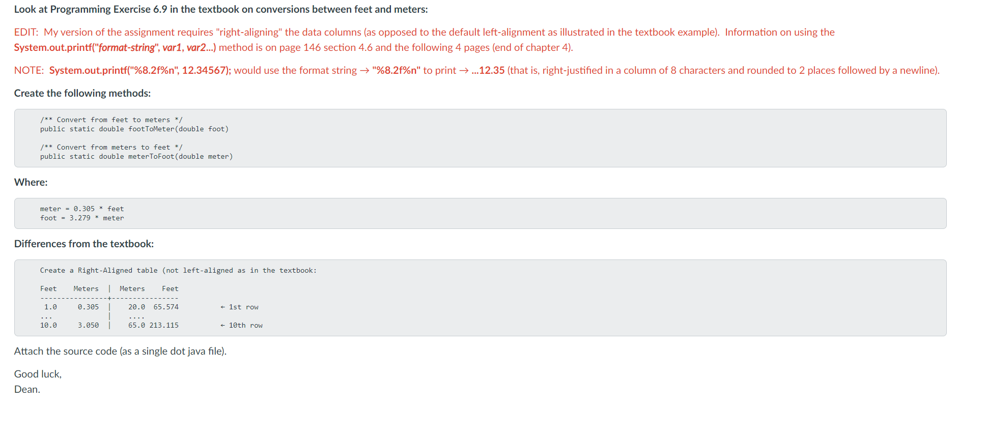 Solved Look at Programming Exercise 6.9 in the textbook on | Chegg.com
