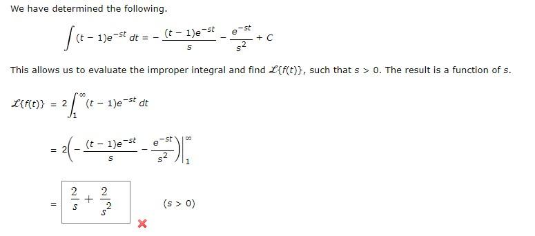 Solved We have determined the following. | Chegg.com