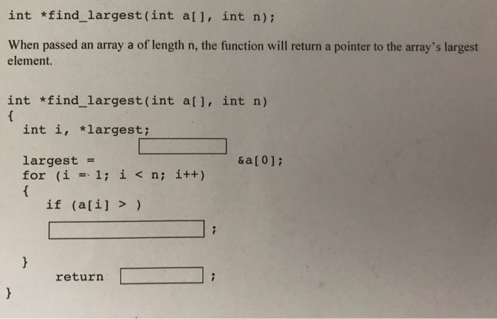 Solved Fill in the blank boxes to complete the following c | Chegg.com