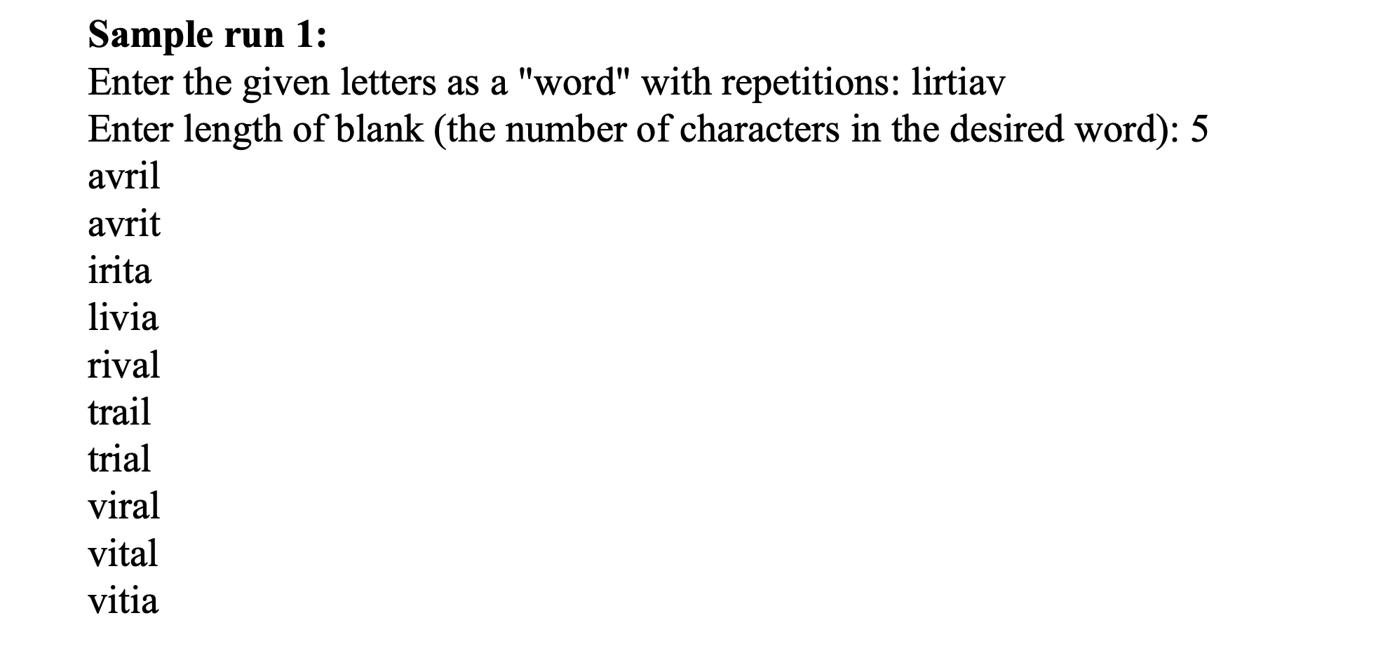 Solved **Using java.. add comments as well. Wordscape is a | Chegg.com