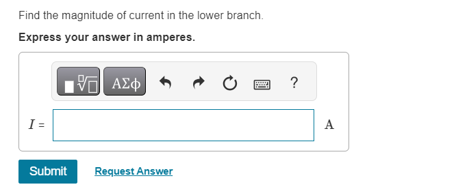 Solved In the circuit shown in find the magnitude of | Chegg.com
