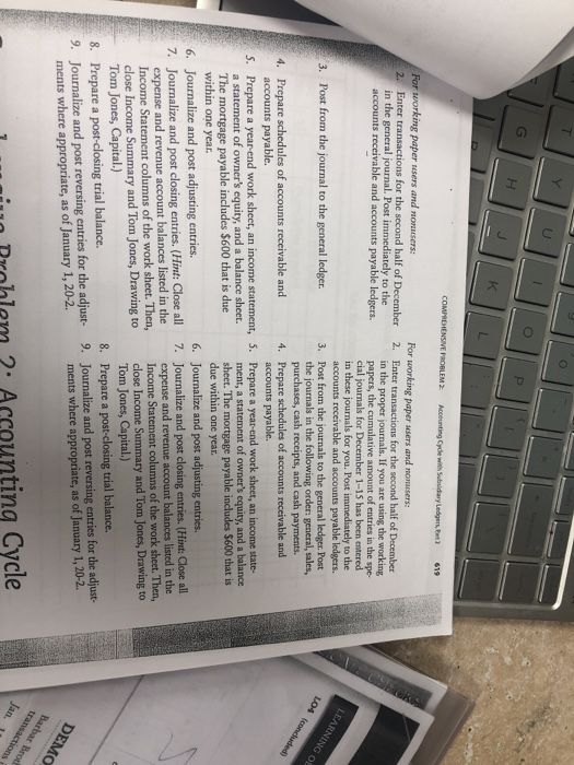 Solved PAT Comprehensive Problem 2: Accounting Cycle with | Chegg.com