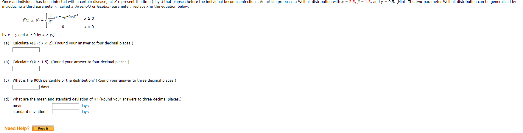 Solved introducing a third parameter γ, ﻿called a threshold | Chegg.com