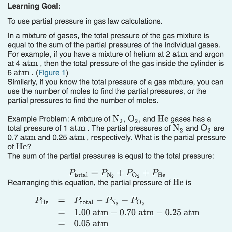 Solved A mixture of He, Ar, and Xe has a total pressure of | Chegg.com